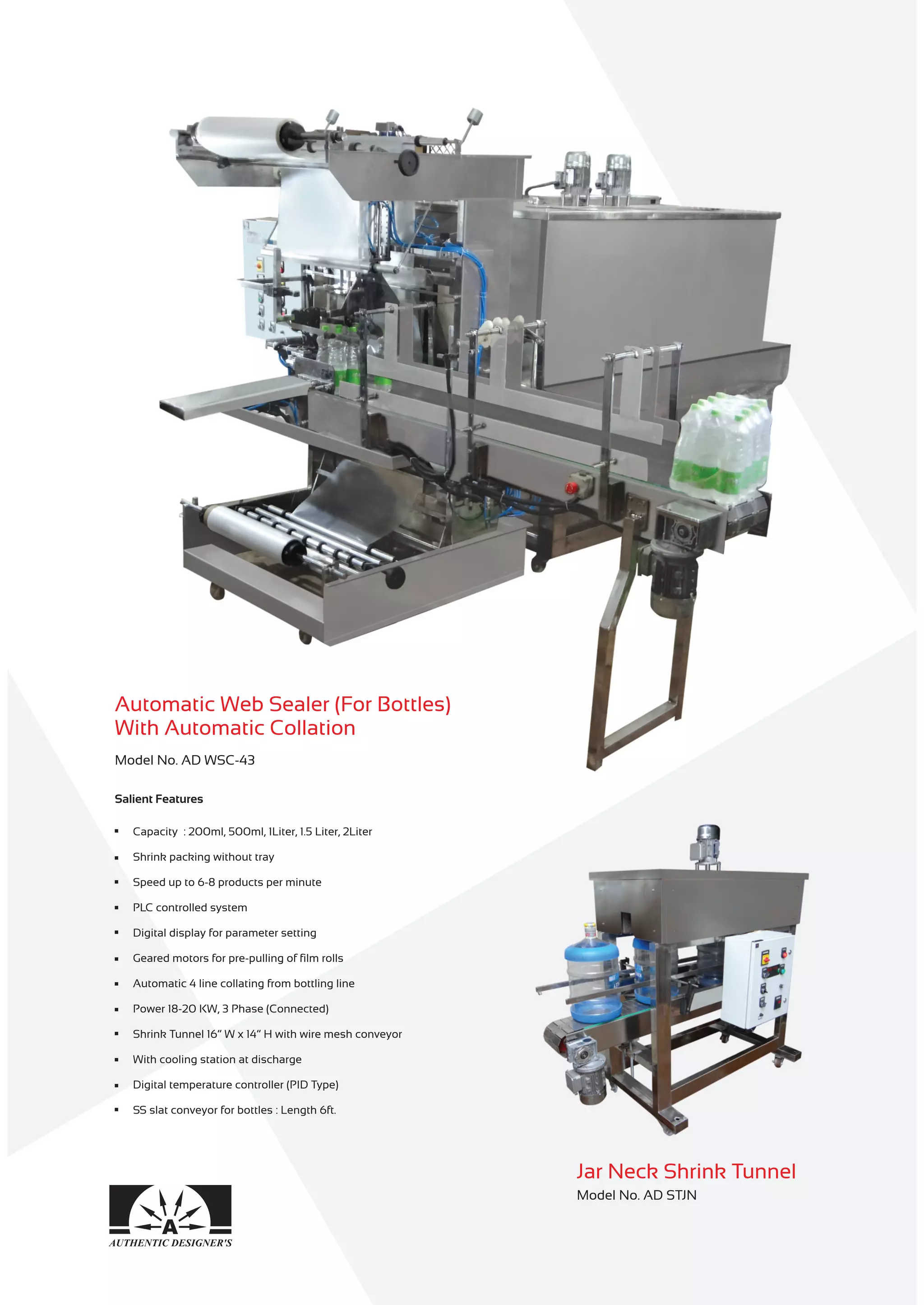 Shrink Wrap Machines | PDF
