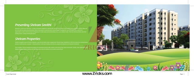 Shriram Smrithi Brochure - Zricks.com