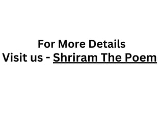 Shriram The Poem at Jalahalli, Bangalore E brochure.pdf