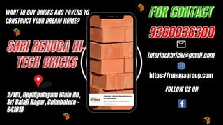 Shri Renuga Hi-Tech Bricks - Interlock Bricks Manufacturers in ...