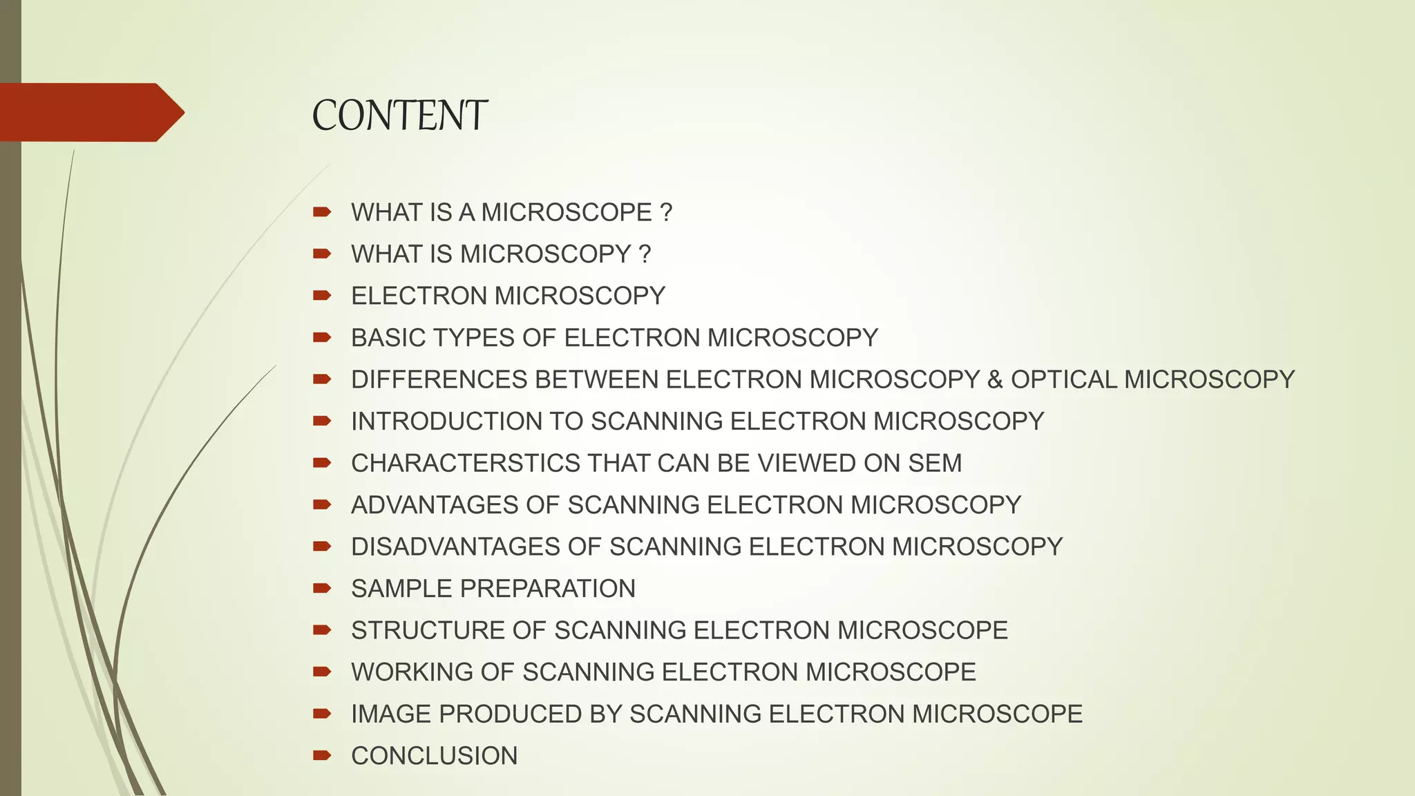 Scanning Electron Microscope | PPTX