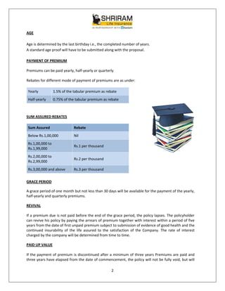 Shri vidya shriram life | PDF | Motor Insurance | Insurance