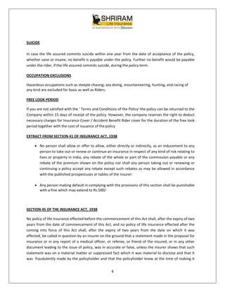 Shri vidya shriram life | PDF | Motor Insurance | Insurance