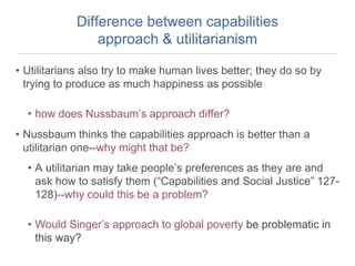 Martha Nussbaum on the political role of philosophy and the ...