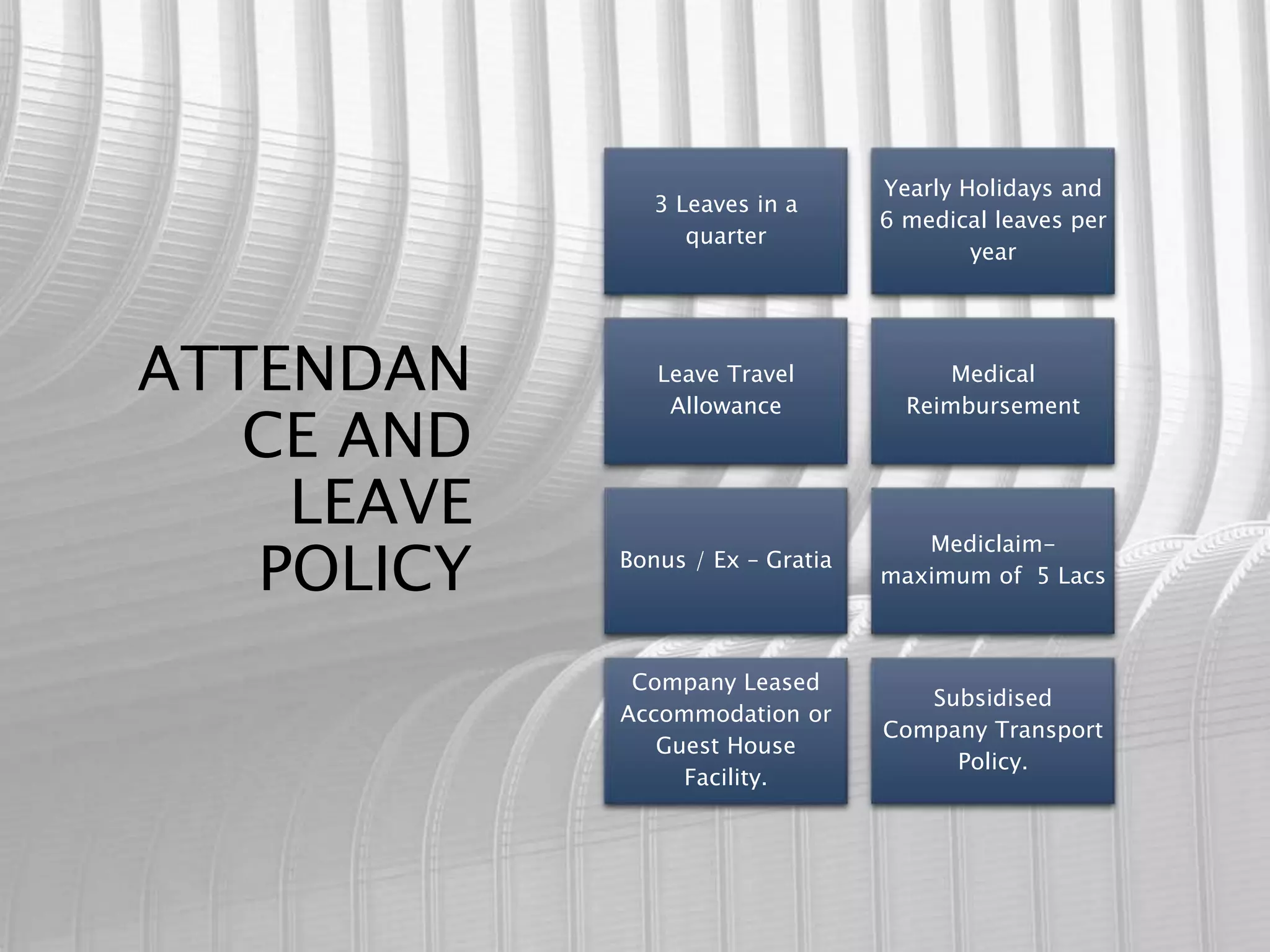 RELIANCE HR POLICIES | PPTX