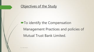 Compensation Management Practices and Policies Presentation | PPTX
