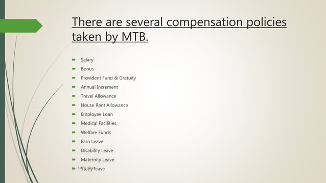 Compensation Management Practices and Policies Presentation | PPTX