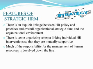 STRATEGIC HUMAN RESOURCE MANAGEMENT | PPTX