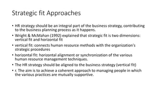 SHRM ( Strategic Human Resource Management) | PPT