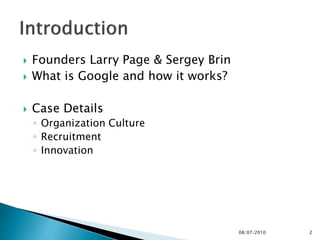 Shrm google | PPTX
