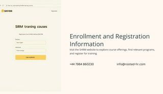 Shrm-Training-Courses-Rooted-HR Rooted-HR | PDF