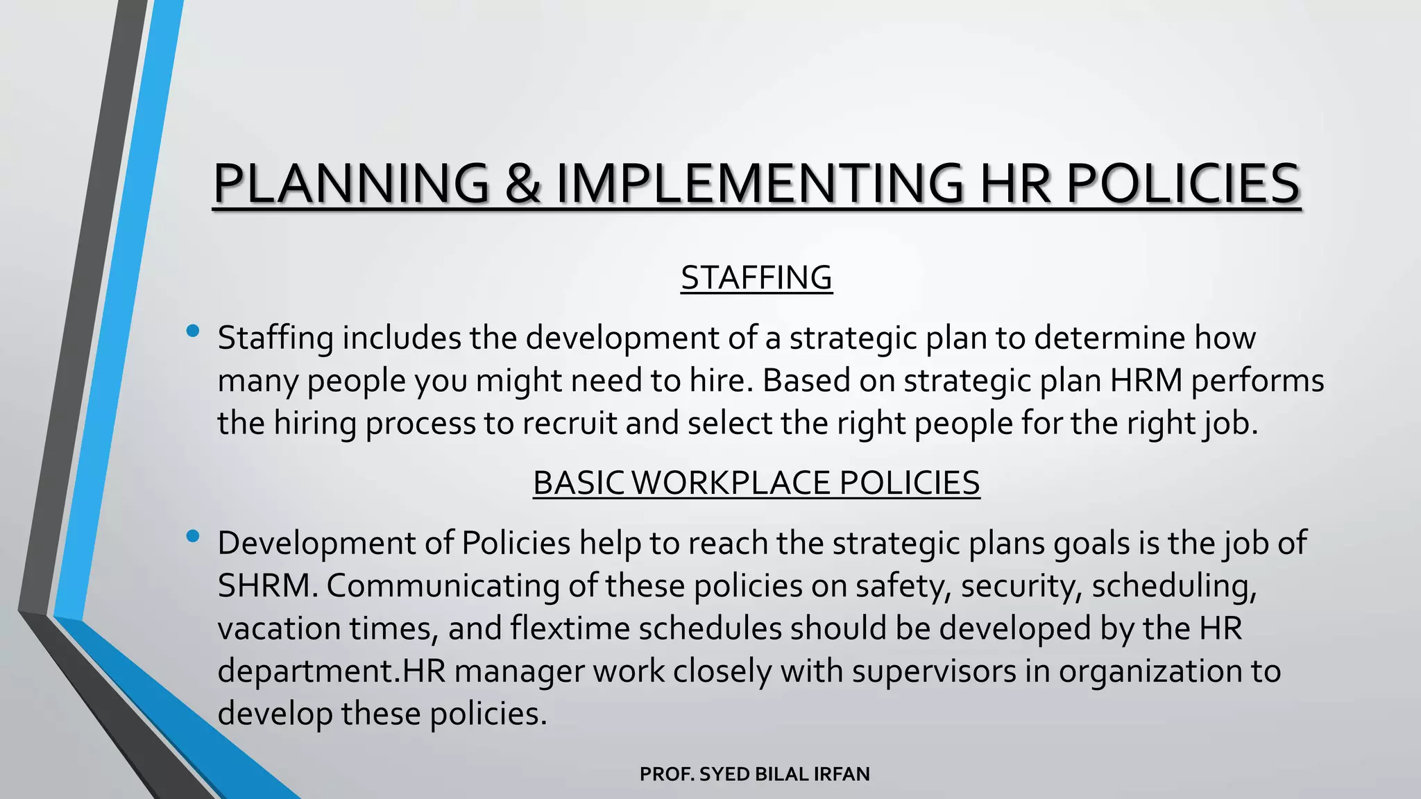 STRATEGIC HUMAN RESOURCE MANAGEMENT | PPTX
