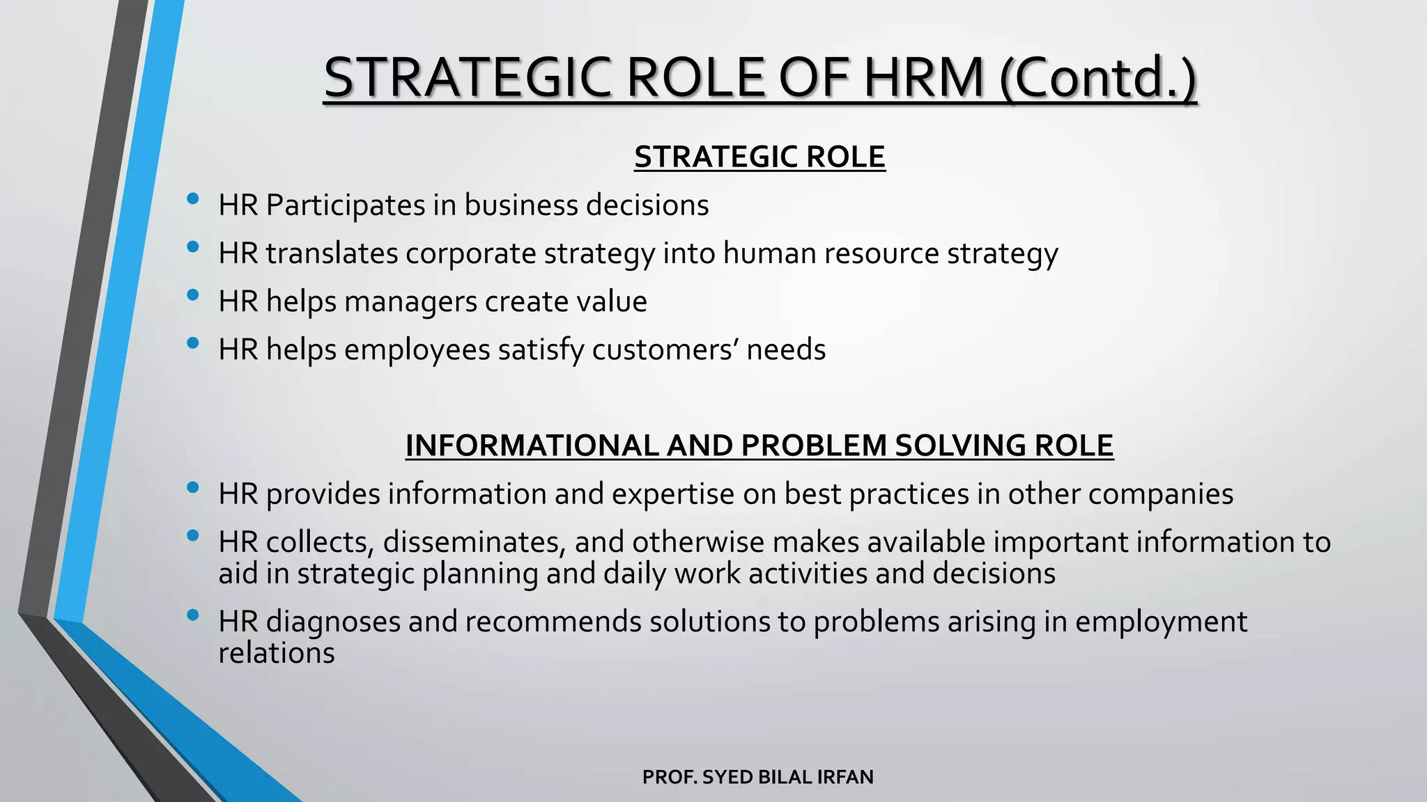 STRATEGIC HUMAN RESOURCE MANAGEMENT | PPTX