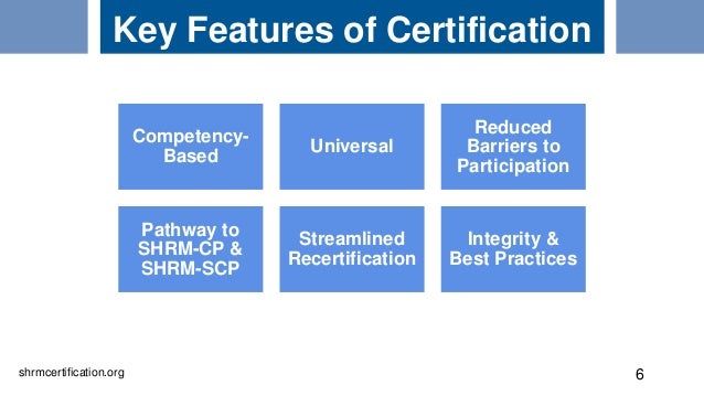 SHRM HR Competency Model and New Certifications