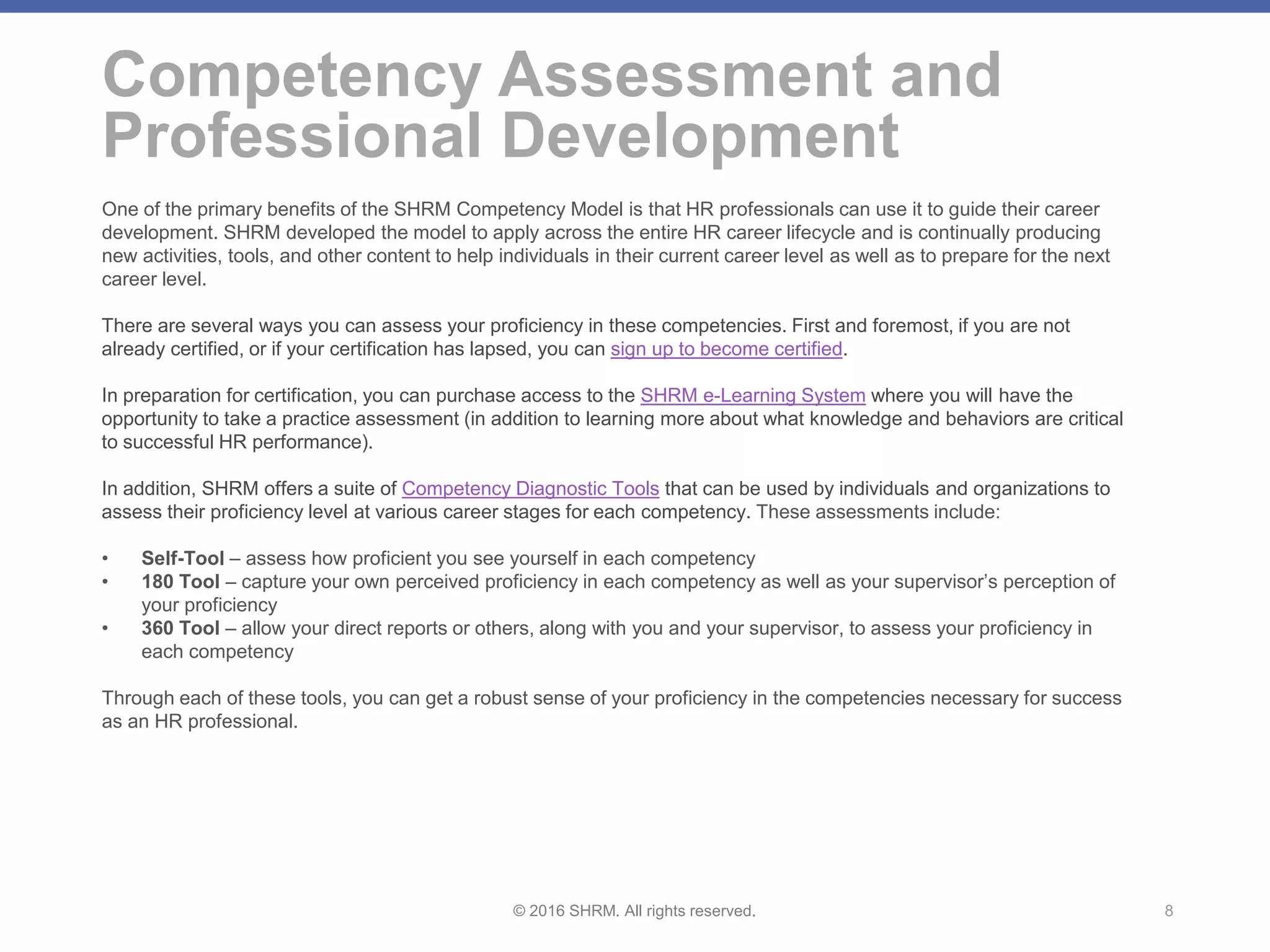 Competency model by SHRM | PDF