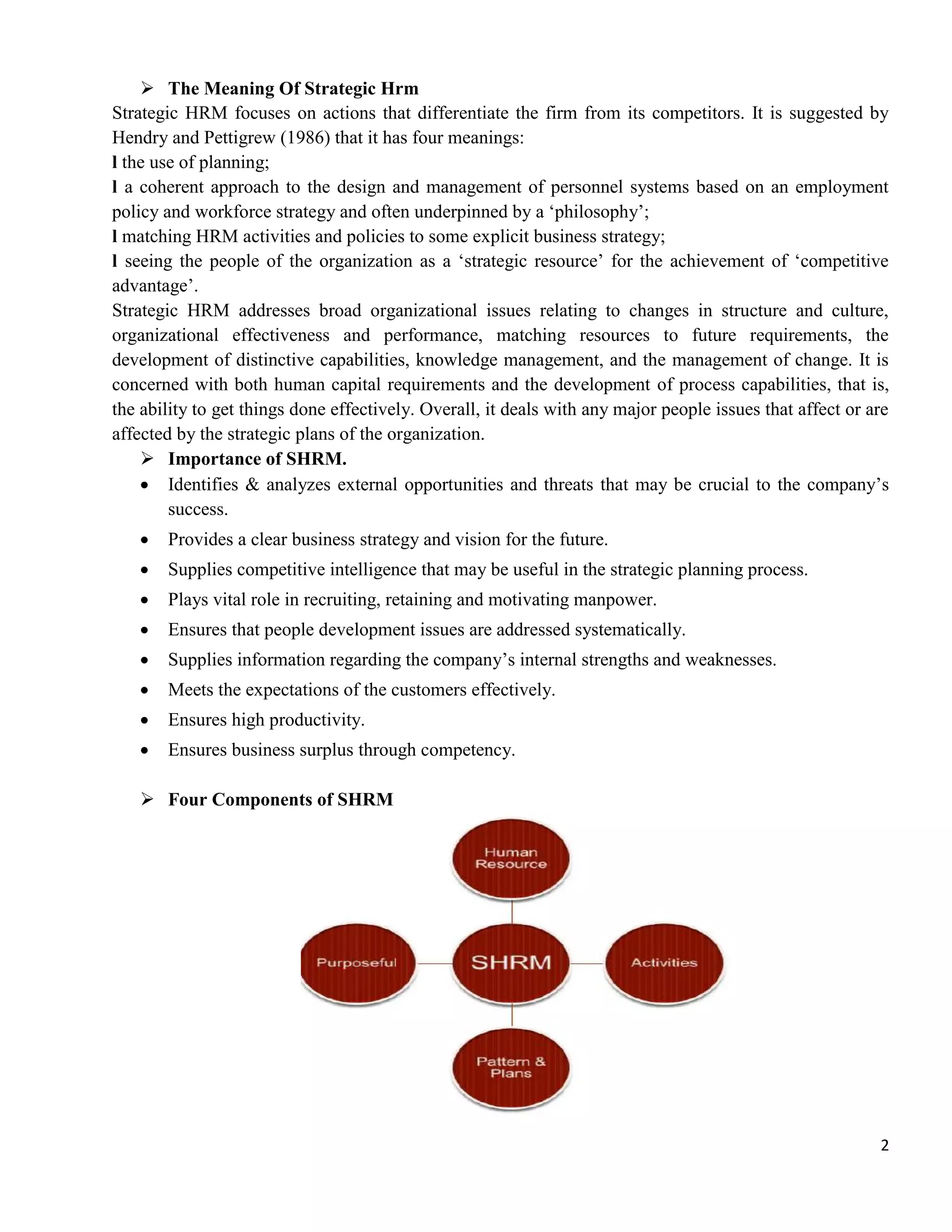 Shrm notes mod 1 | PDF | Human Resources | Business