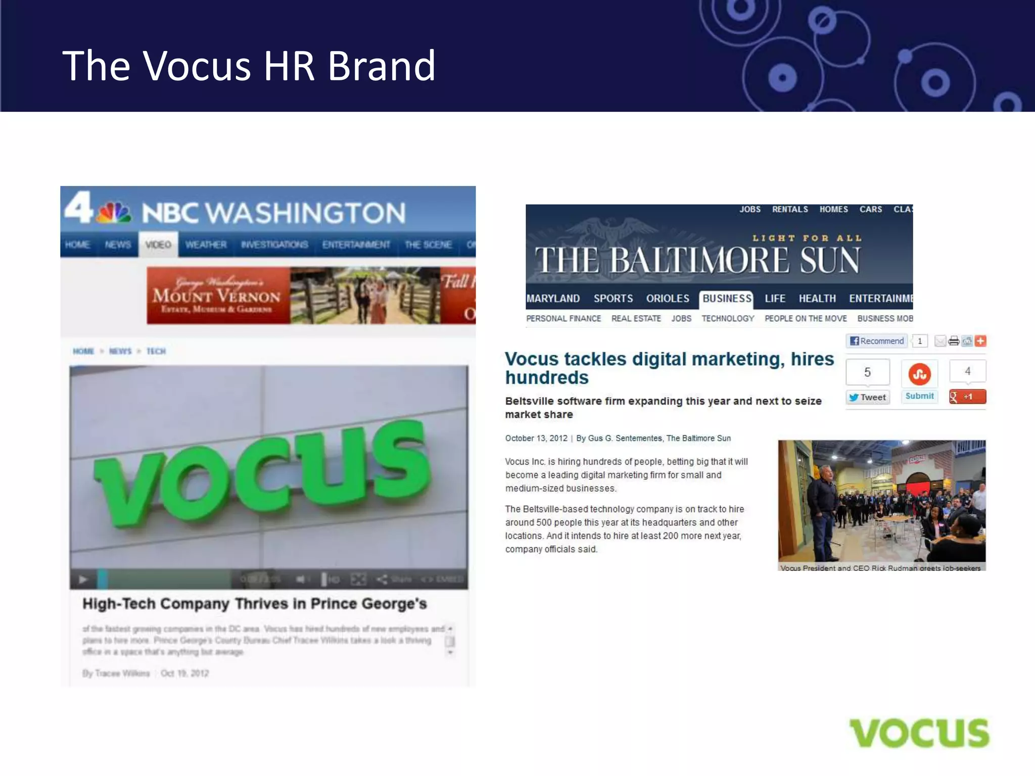 Vocus Social Media Presentation for SHRM | PPTX | Social Networking ...