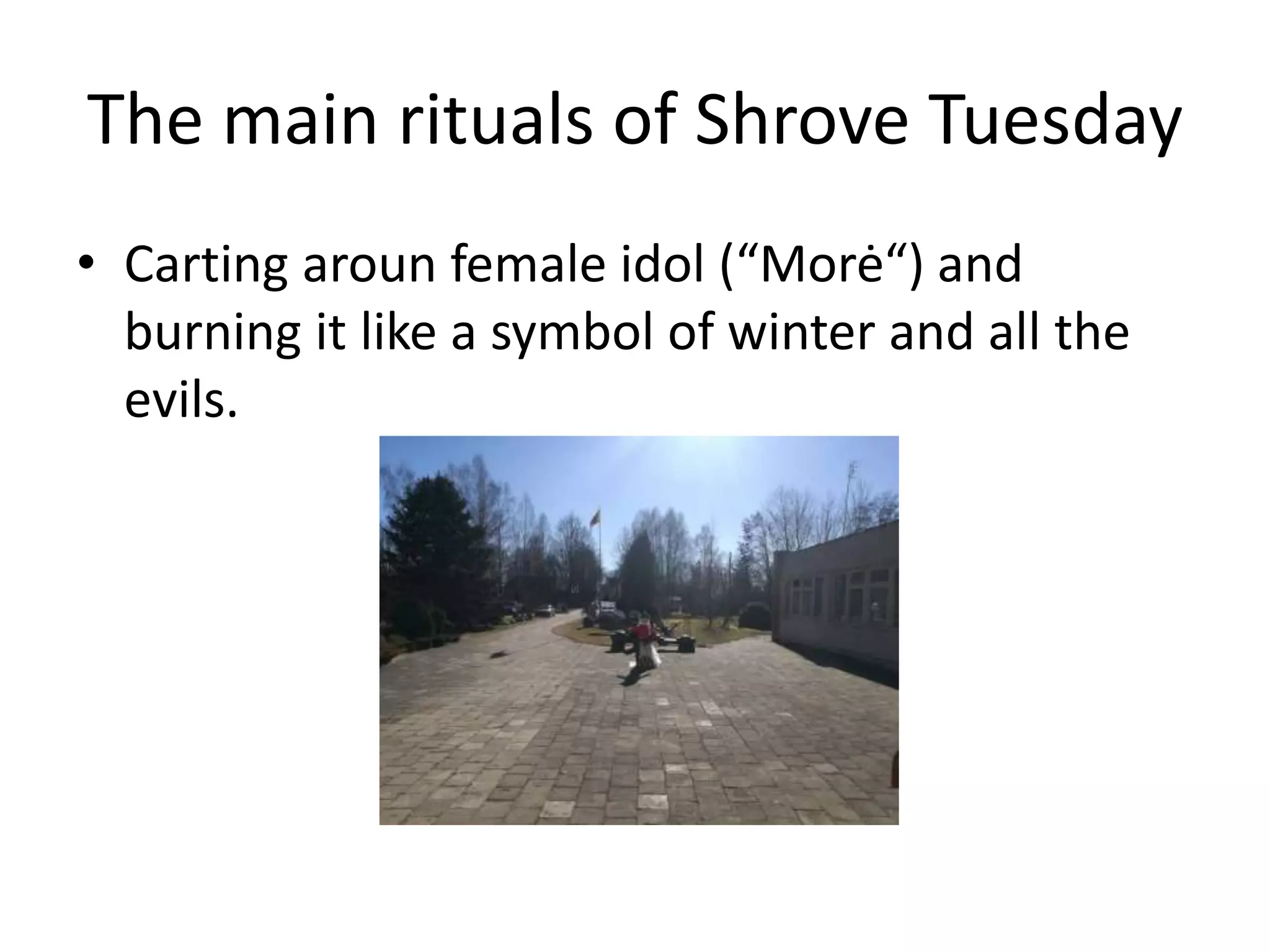 Shrove Tuesday: traditions and games | PPTX