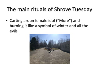 Shrove Tuesday: traditions and games | PPTX