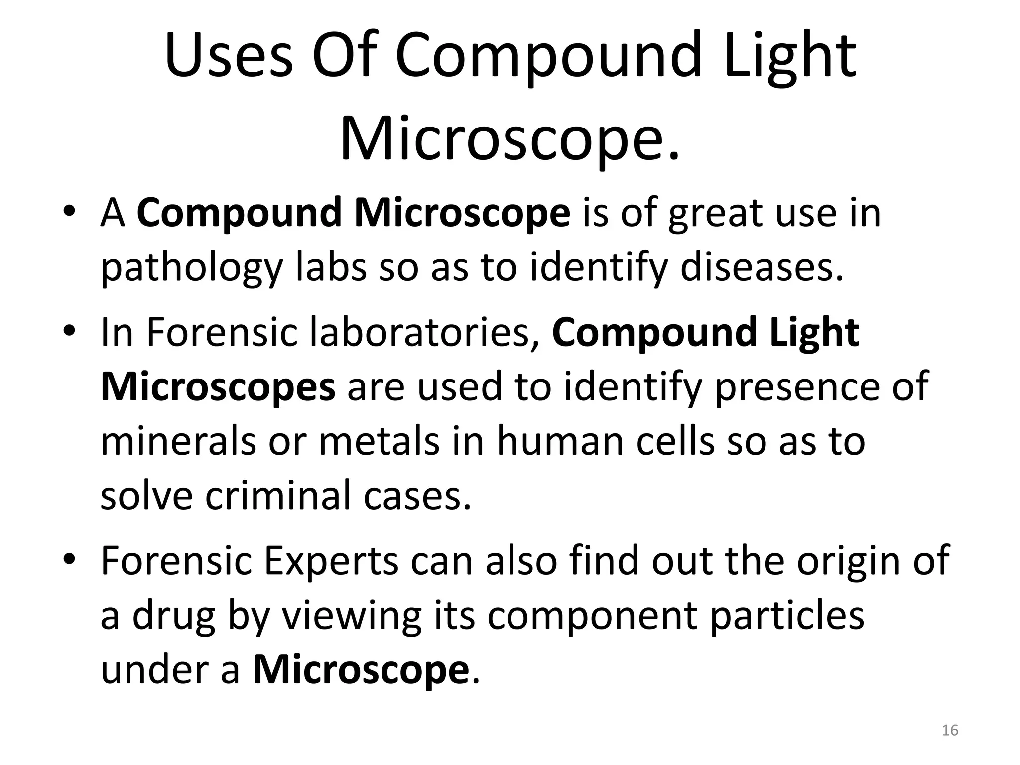 compound microscope (basic) | PPTX