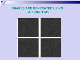 Image secret sharing using Shamir's scheme with Steganography | PPT