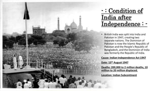 Development in technology since independence in india | PPTX