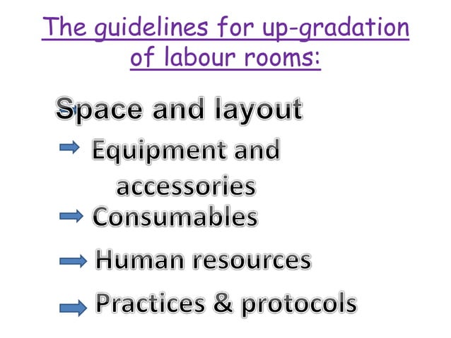 Organization of Labour Room | PPTX