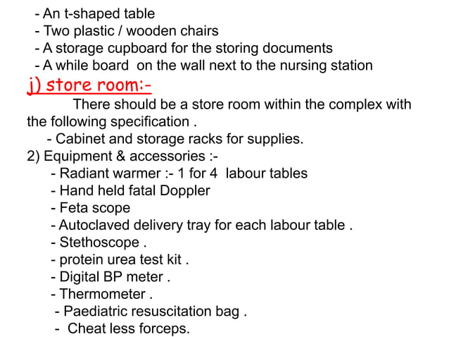 Organization of Labour Room | PPTX