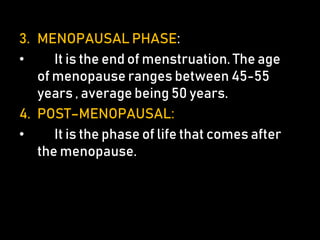 Menopause | PPTX