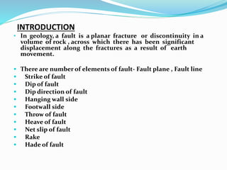 Elements of fault | PPTX