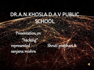 Shruti sanjana ppd hacker | PPTX | Technology & Computing