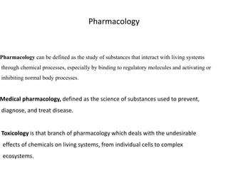 SHS.302 Lec-1 2.pptx pharmacology dpt education | PPTX