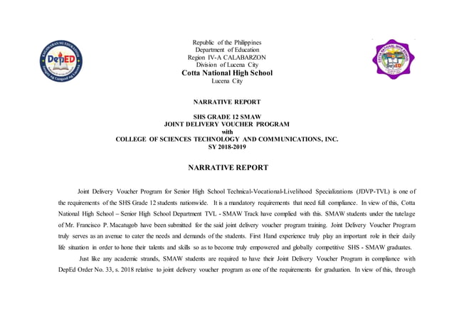 SHS-JDVP-BEST-PRACTICES-2018.docx | Education