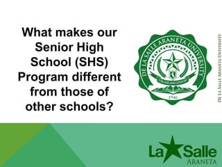Senior High School Program | PPTX