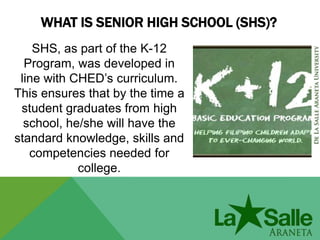 Senior High School Program | PPTX