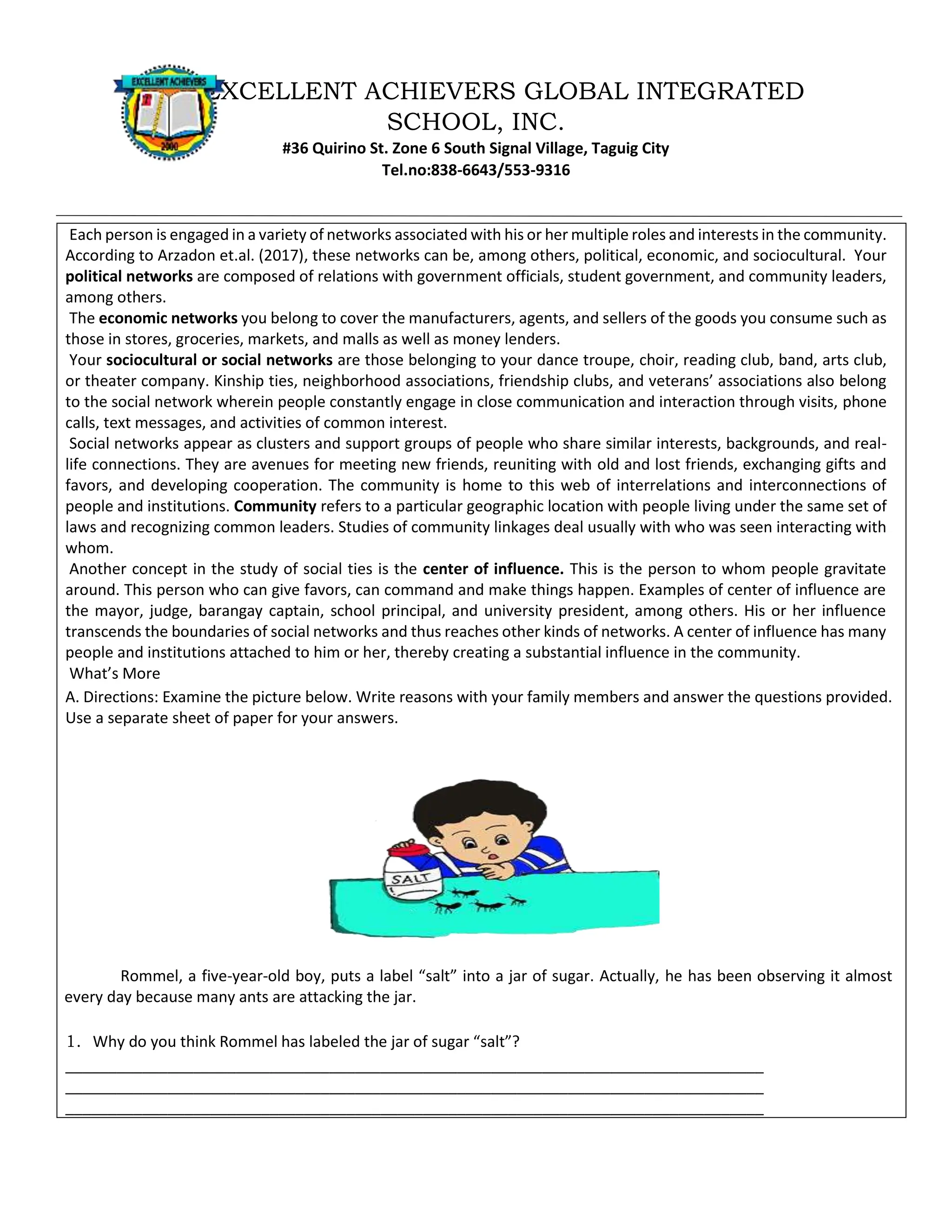 SECOND SEMESTER TOPIC COVERAGE SY 2023-2024 Trends, Networks, and ...