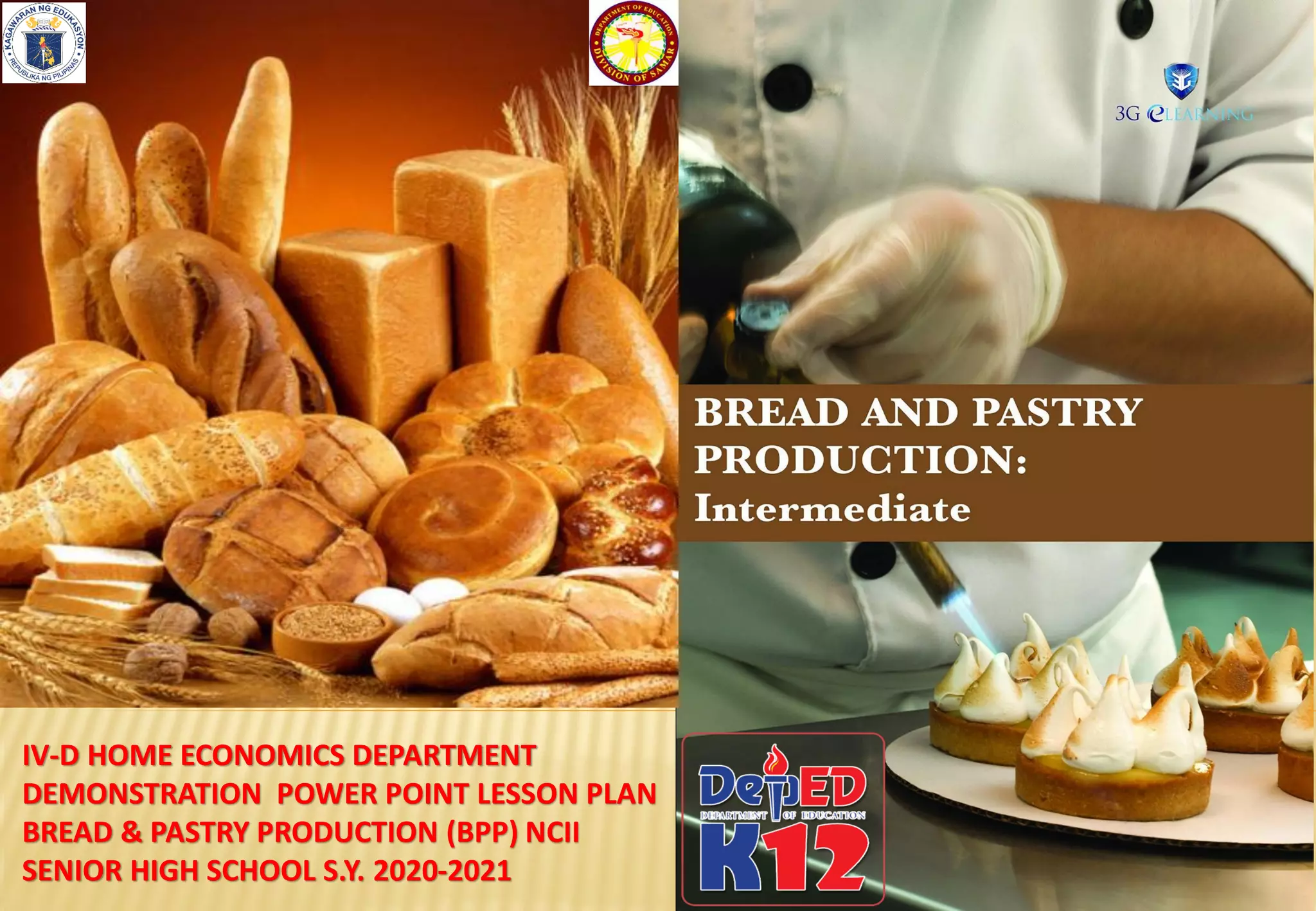 Shs tvl- bread and pastry production (bpp} ncii demo 2020 | PDF
