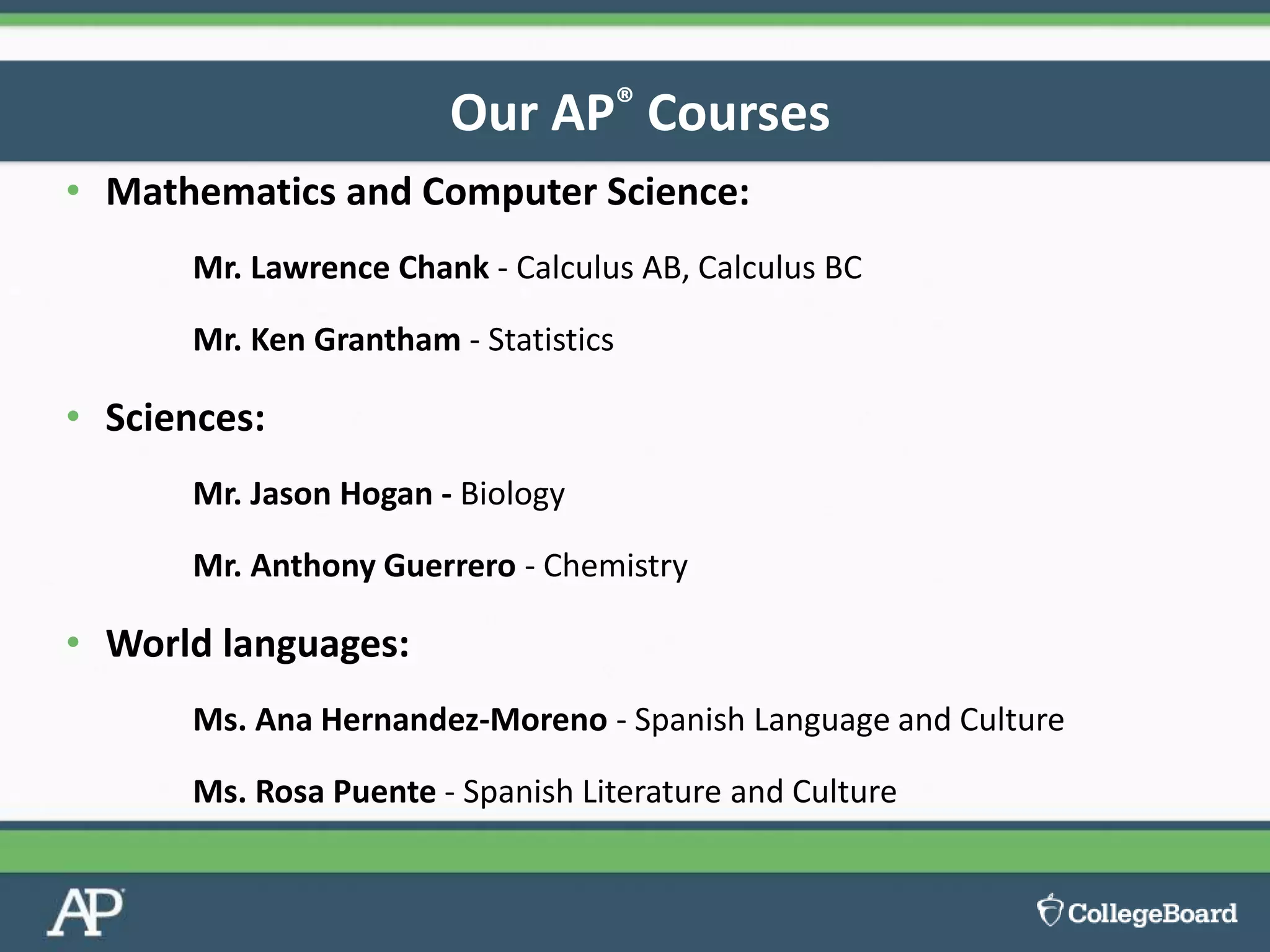 AP @Seagoville HIgh School | PPTX | College Planning | College Education