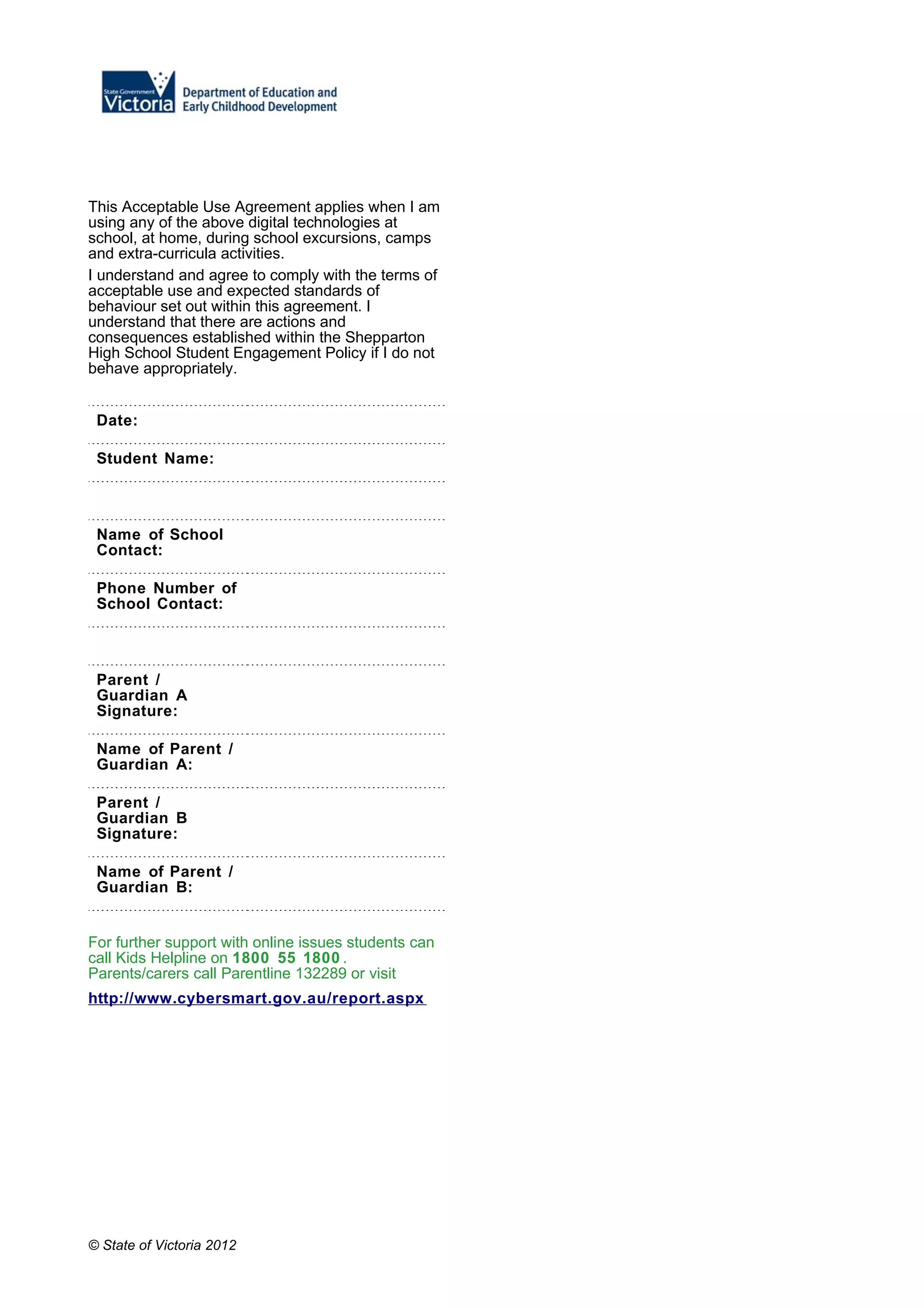 ICT Acceptable Use POLICY | PDF