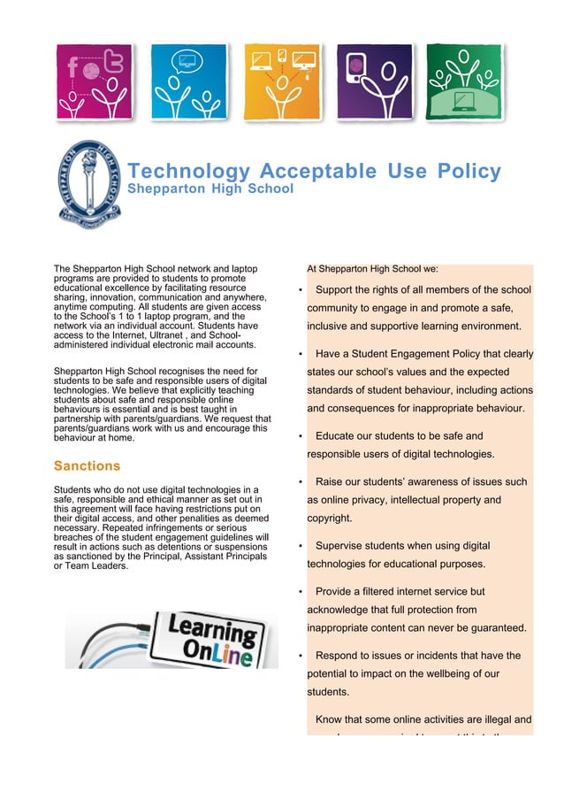 ICT Acceptable Use POLICY | PDF