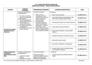 Shs applied research 2 cg | PDF