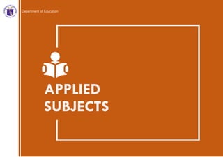 SHS APPLIED SUBJECTS MELCs...........pdf