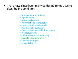 Shoulder hand Syndrome in ortho bkk.pptx