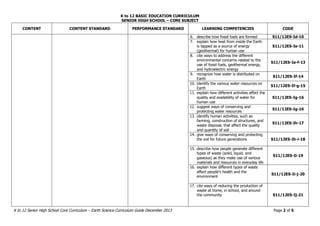 Shs core earth_science_cg_2017 | PDF