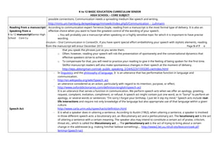 SHS Core Oral Communication curriculum guide | DOCX