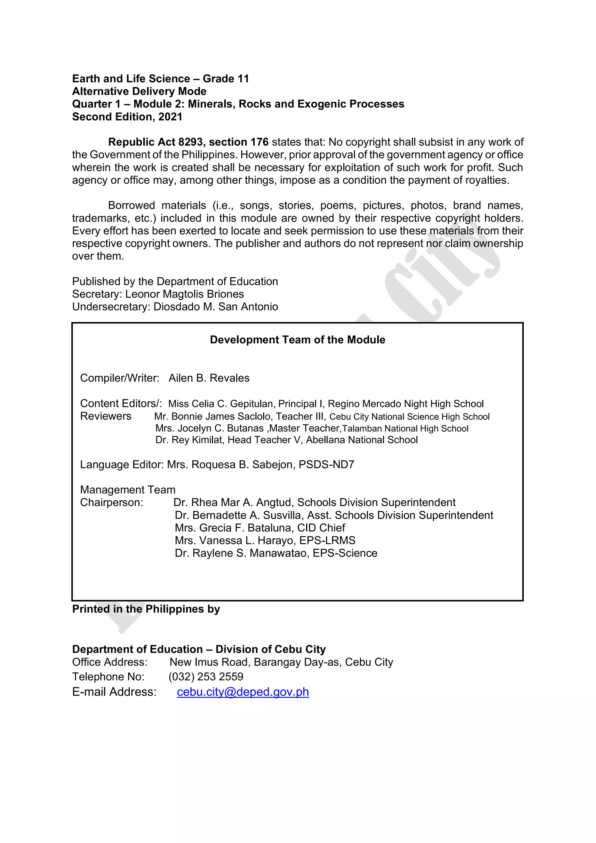SHS Earth and Life Quarter 1 Module 2.pdf