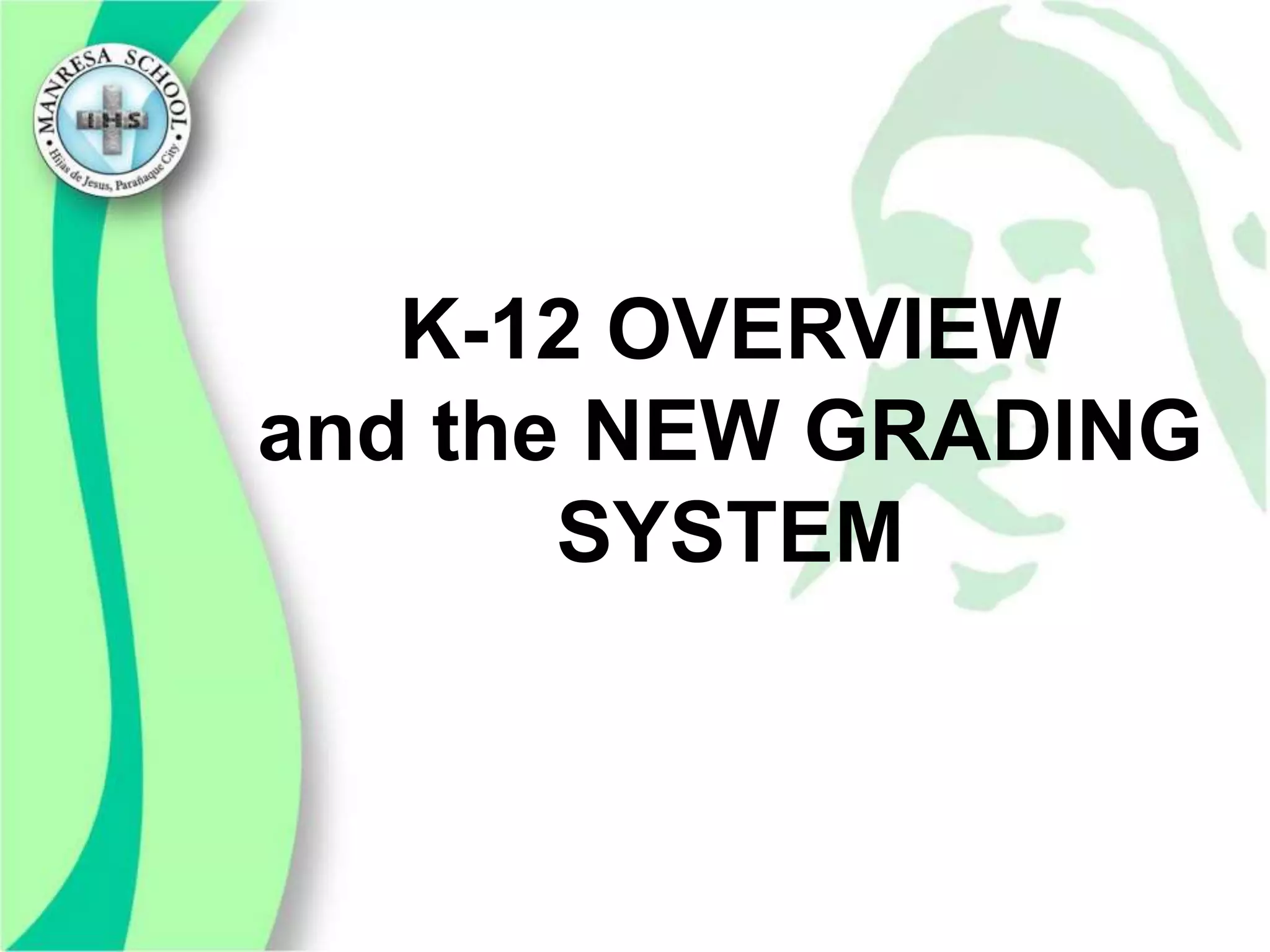 K-12 Grading System - Senior HS | PPT