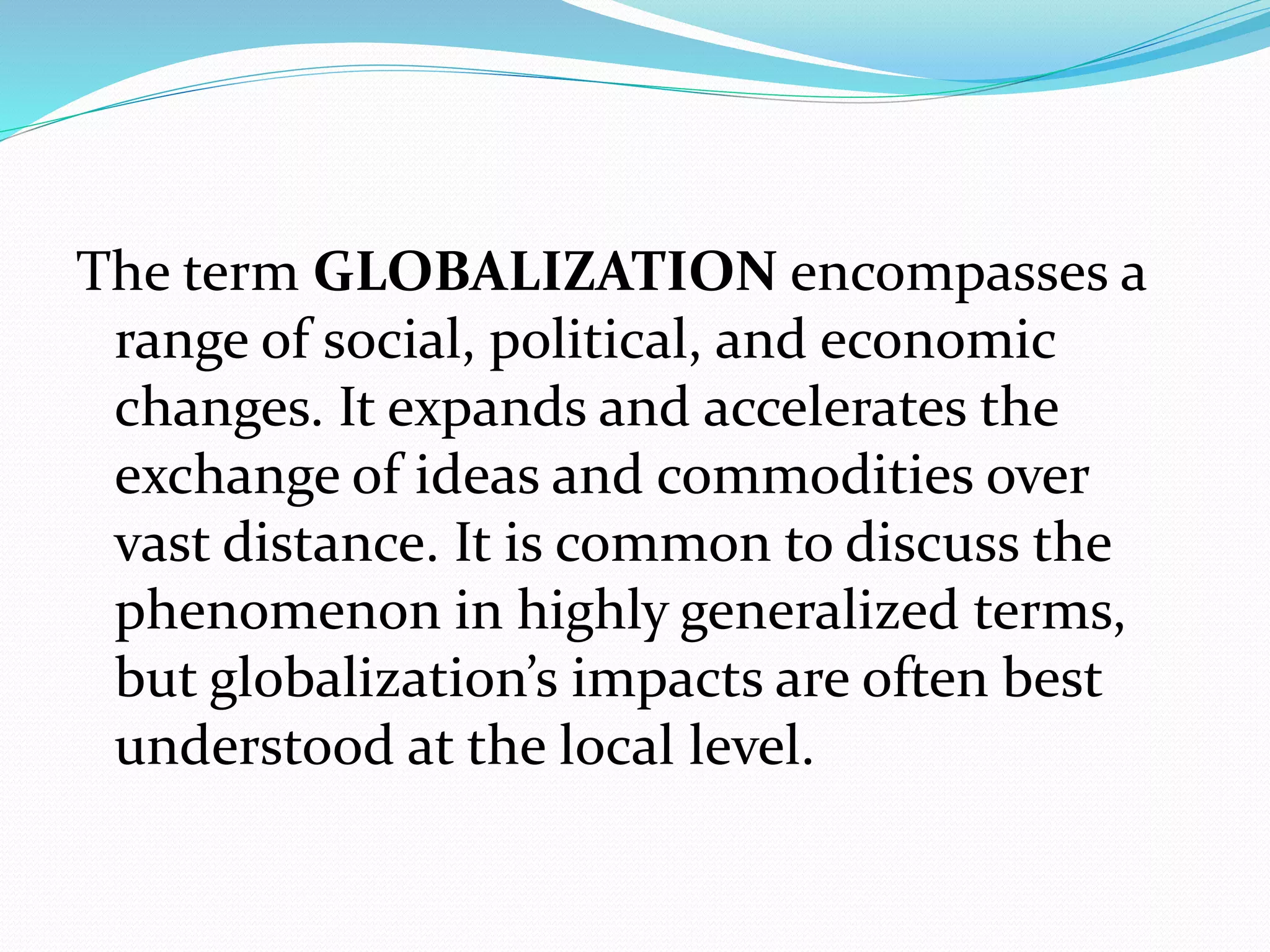 SHS Powerpoint Nation,State,Globalisation(POLITICS) | PPTX