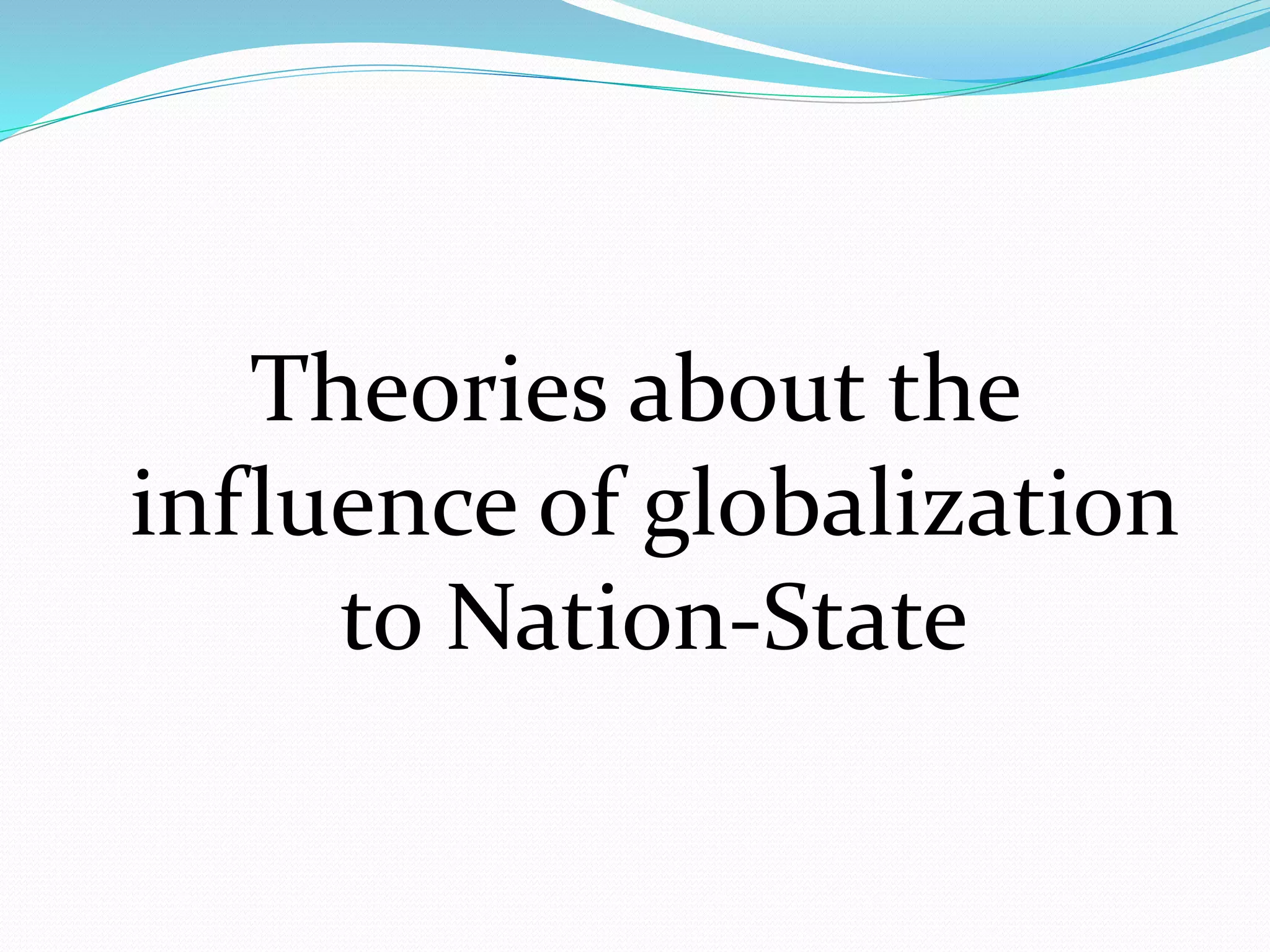 SHS Powerpoint Nation,State,Globalisation(POLITICS) | PPTX
