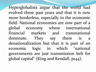 SHS Powerpoint Nation,State,Globalisation(POLITICS) | PPTX